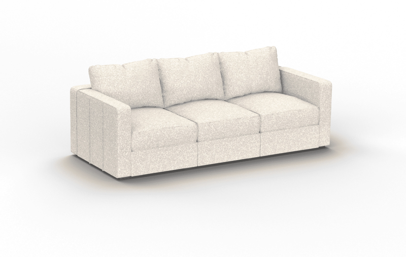 3 Seats + 5 Sides Sactional - Cloud Bouclé