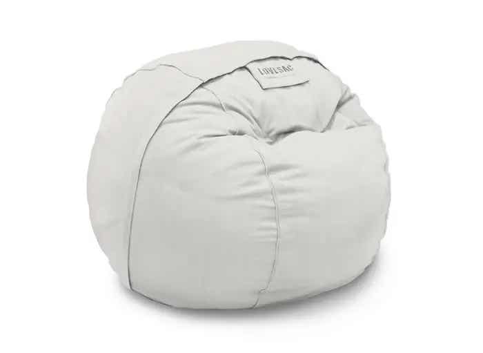 Lovesac - CitySac Cover: Sky Grey Corded Velvet CSTM